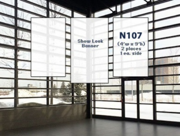 SO - Adv - Foyer Hanging Banners | Retail West Conference